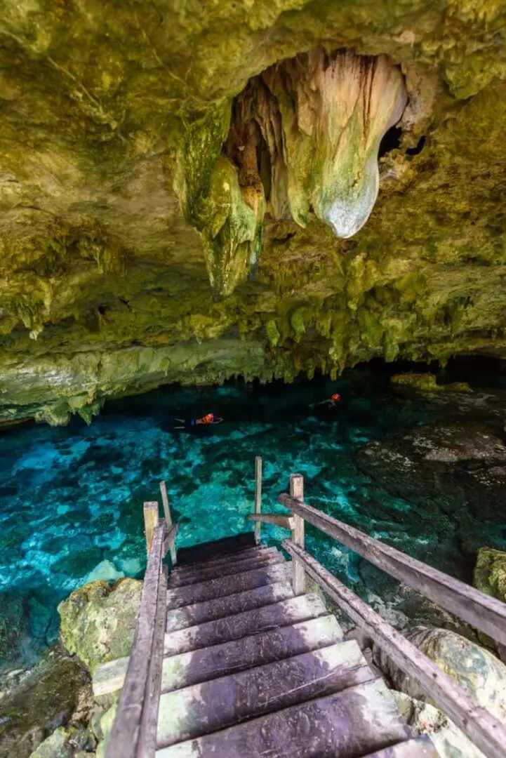 Bezoek De Prachtige Cenote Dos Ojos Tulum